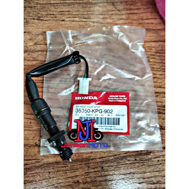XRM 125 BRAKE LIGHT SWITCH REAR ORIGINAL | Shopee Philippines