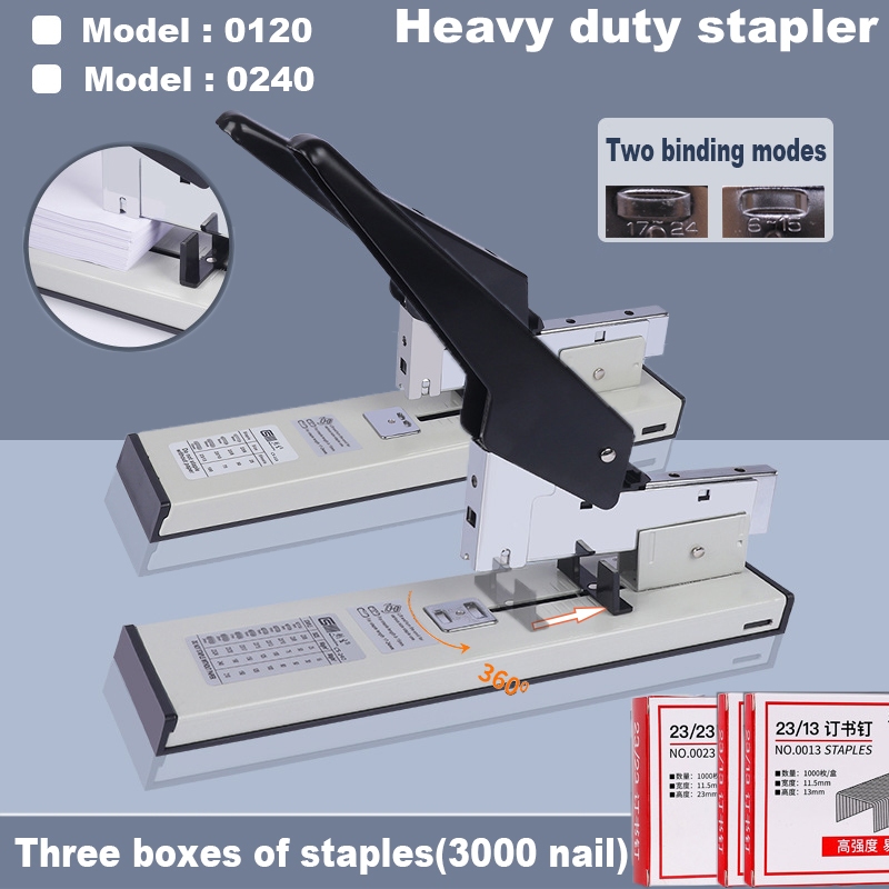 Heavy Duty Stapler Labor Saving Staplers Long Arm Stapler Bookbinding ...