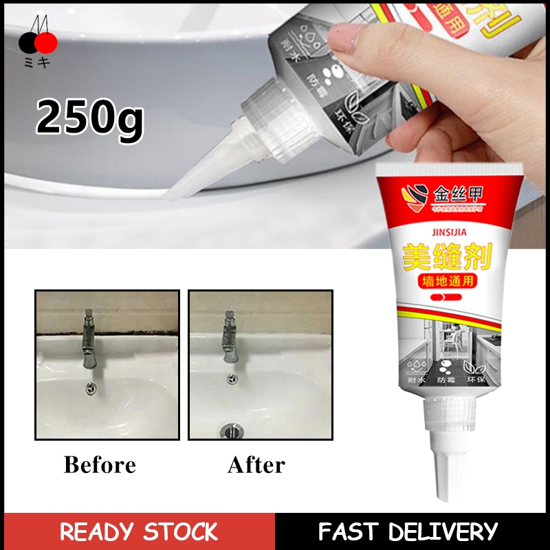 250g Tile grout sealant Waterproof Caulking Agent Glue Floor Tile Epoxy ...