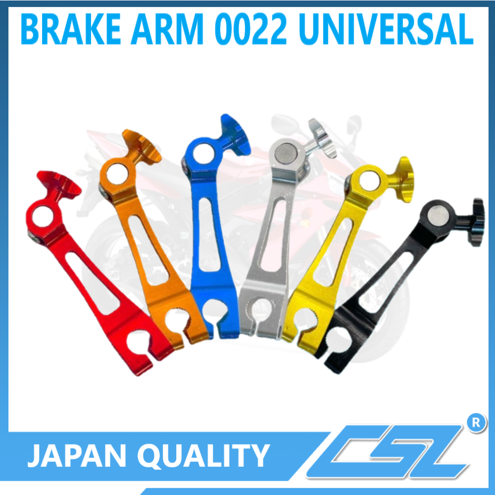 CSL Motorcycle Brake Arm Alloy 0022 Universal Japan Quality | Shopee ...