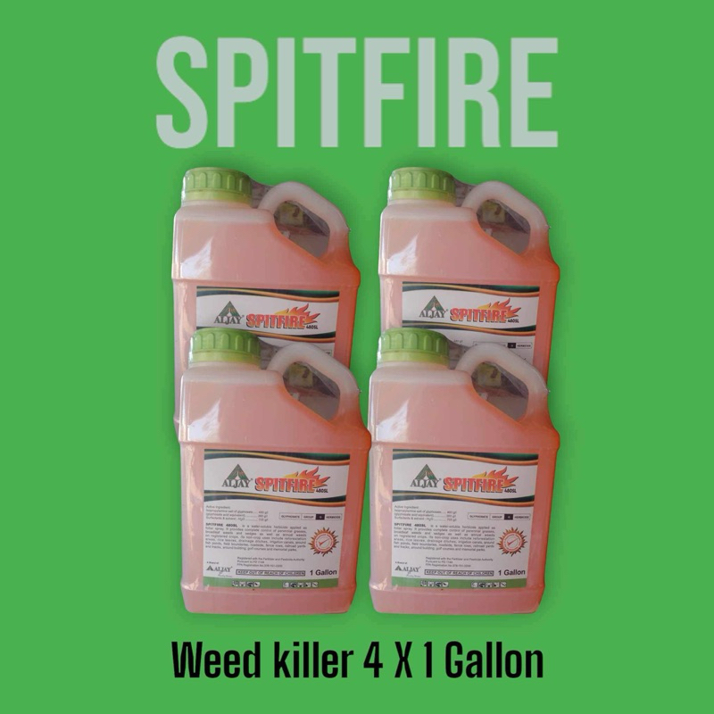 SPITFIRE HERBICIDE GLYPHOSATE (Wholesale) 4 Gallon/ 1 Crtn ALJAY ...