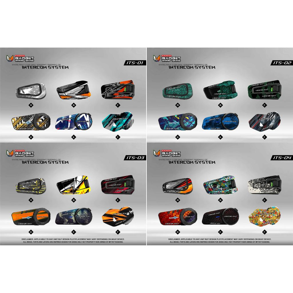 Customized Skins for intercom (send your design) | Shopee Philippines