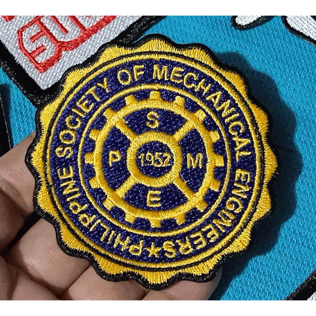 TS23 209 PSME Philippine Society of Mechanical Engineers patch logo ...