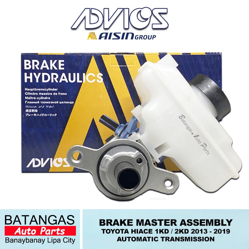 ADVICS BRAKE MASTER ASSEMBLY TOYOTA HIACE 1KD/2KD 2013-2019 (AUTOMATIC ...