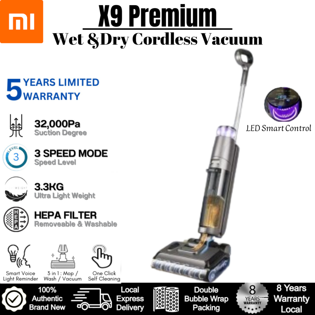 Professional iTech Series X7 ULTRA Wet and Dry Cordless Vacuum Cleaner ...