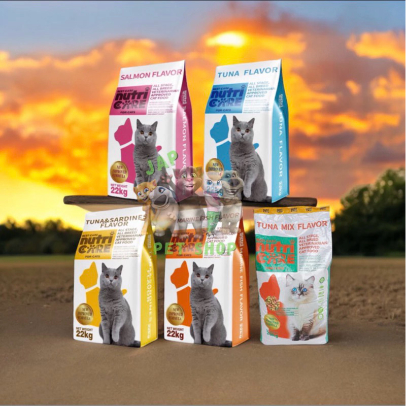 Nutricare for Cat Food for All Life Stages 22kg | 1 Sack | Shopee ...