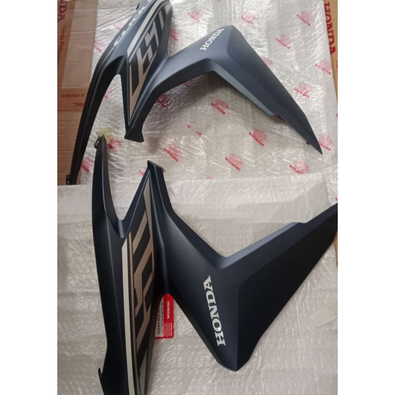 Cover Set Front Matt Blue Honda Click Fi V2 150 Sold As Set | Shopee ...