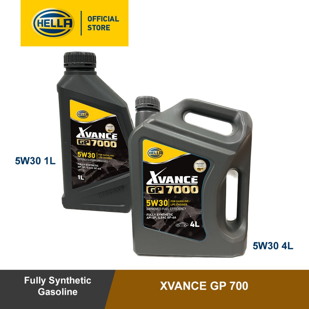 Hella 5W30 Xvance GP 7000 Fully Synthetic | Shopee Philippines