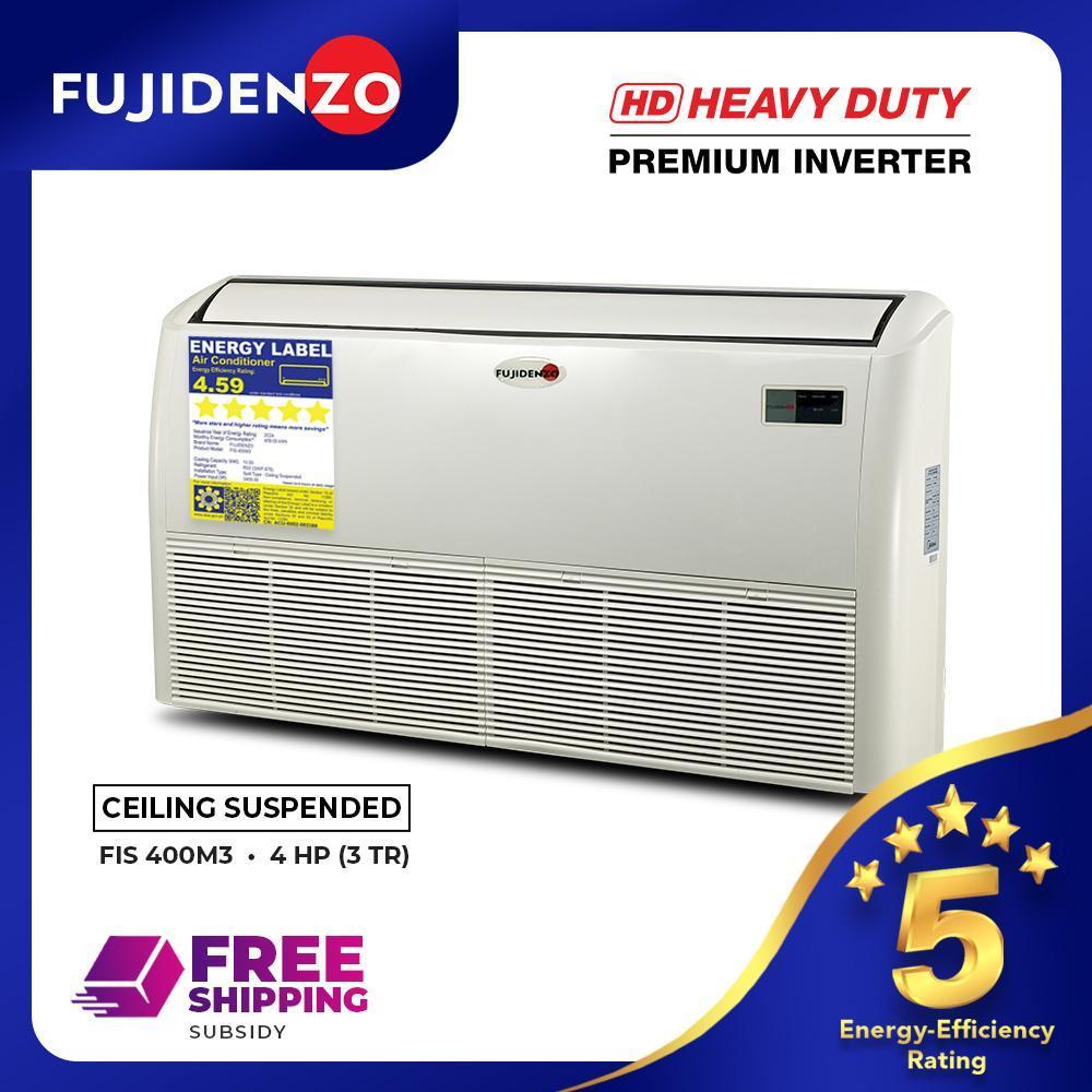 Fujidenzo 4 HP (3TR) HD Premium Inventer Ceiling Mounted Aircon ...
