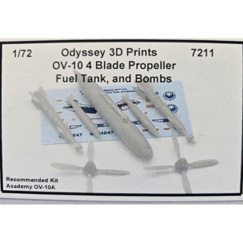 Odyssey 3D Prints OV-10 Phil Air Force Conversion kit | Shopee Philippines