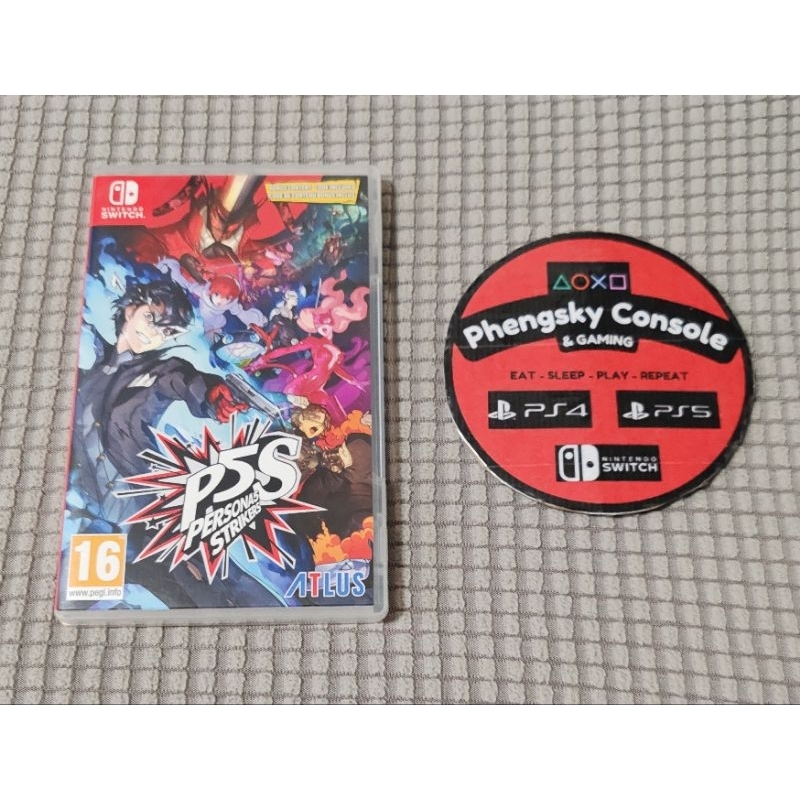 Persona 5 strikers (nintendo switch game) [physical game] | Shopee ...