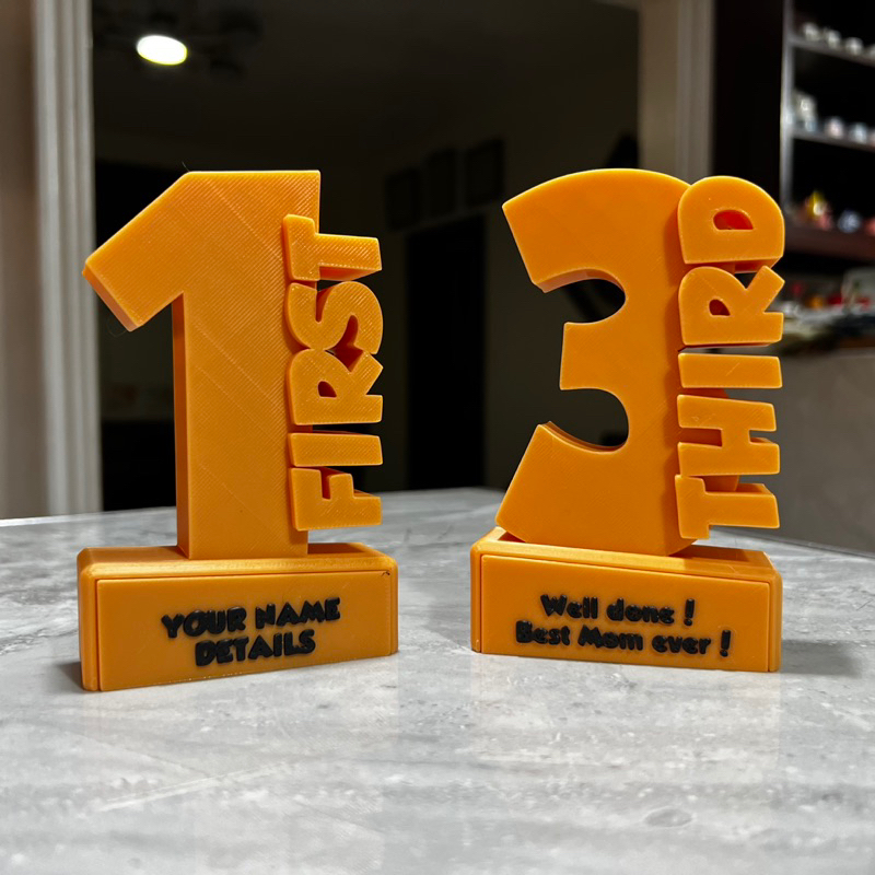 Custom 3D Printed Awards - Perfect for Any Occasion! | Shopee Philippines