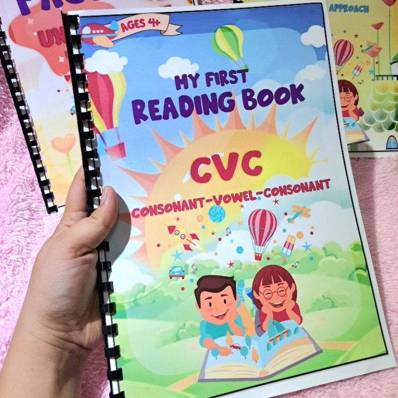 Unang Hakbang sa Pagbasa/ Reading for Beginners Ringbind Workbook A4 ...