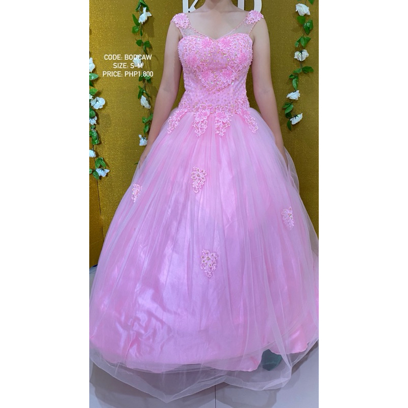 DEBUT GOWN (CODE: BODCAW) | Shopee Philippines