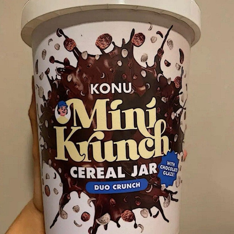 KONU Mini Krunch Glazed Premium Chocolate | Shopee Philippines