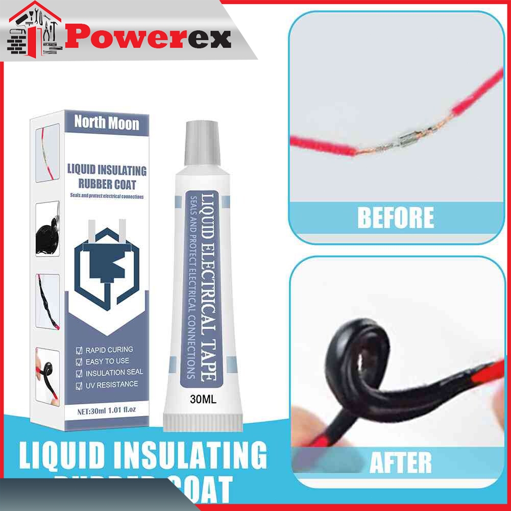 Liquid Electrical Tape Liquid Insulation Electrical Tape Seal Waterproof Cable Repair | Shopee ...
