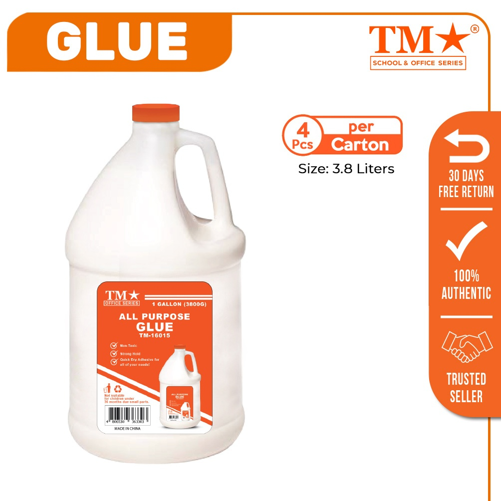 TM 4 Gallons All Purpose Glue 1 Gal 3.8L (TM-16015) | Shopee Philippines