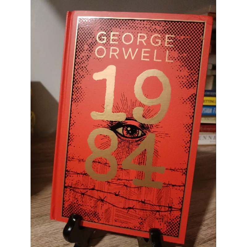 1984 by GEORGE ORWELL (DELUXE HARDCOVER/GOLD EDGE) | Shopee Philippines