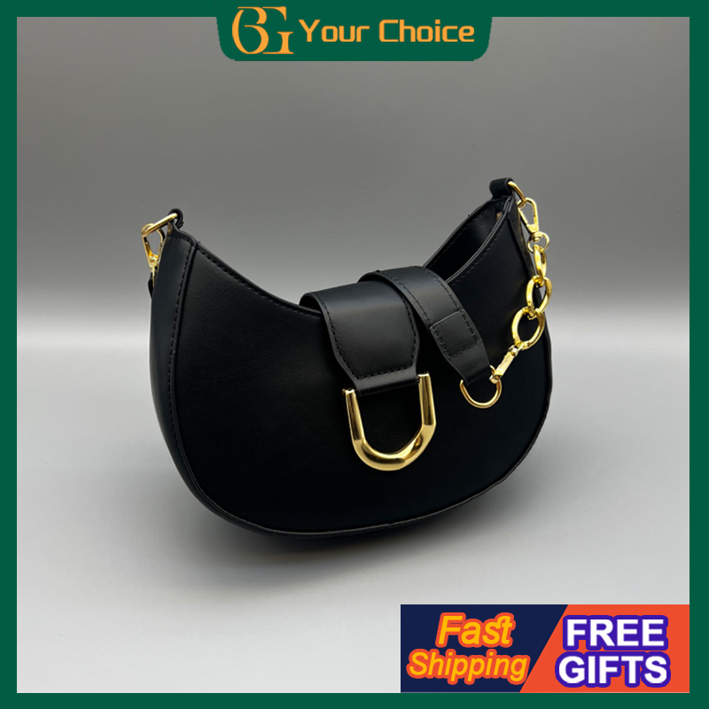 BG4 Leather Baguette KiliKili Bag For Women Candy Colored ins Dumpling ...