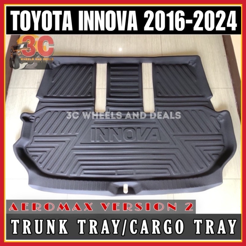 TOYOTA INNOVA 2016-2024 VERSION 2 AEROMAX CARGO TRUNK TRAY | Shopee ...