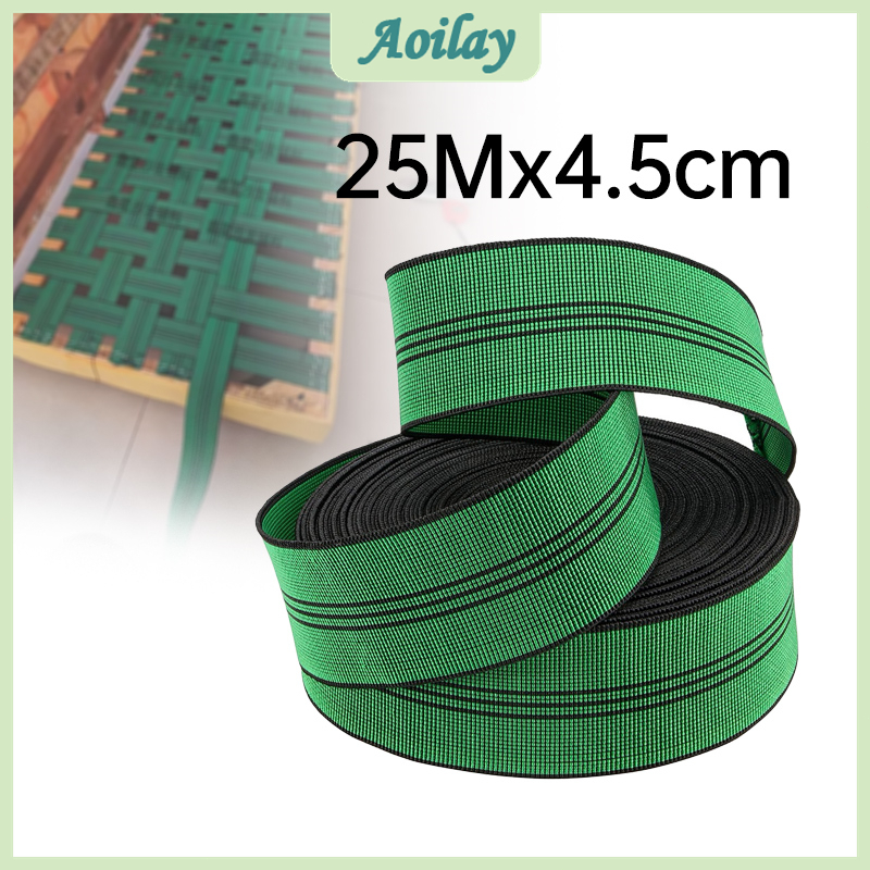 25M*4.5cm Sofa Elastic Webbing Sofa Chair Bed Upholstery Back Elastic ...