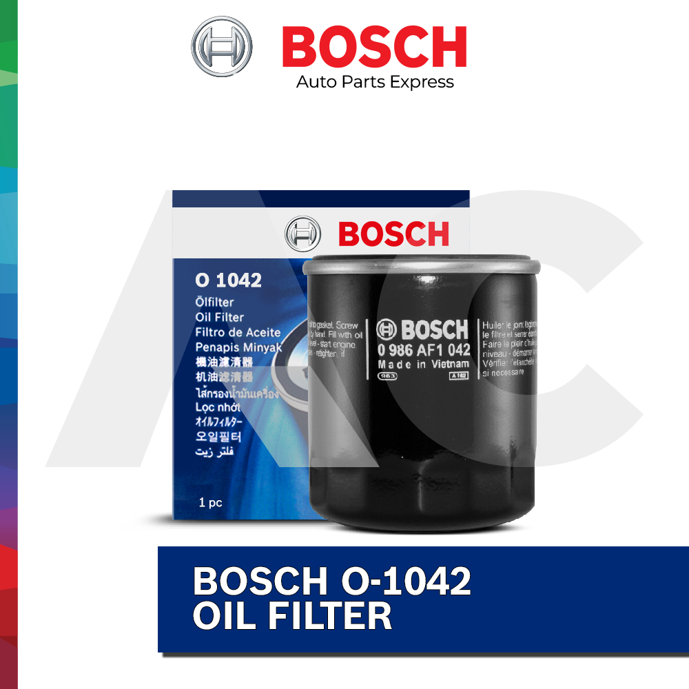 BOSCH OIL FILTER O1042 (C-111) FOR TOYOTA FORTUNER 2005-PRESENT ...