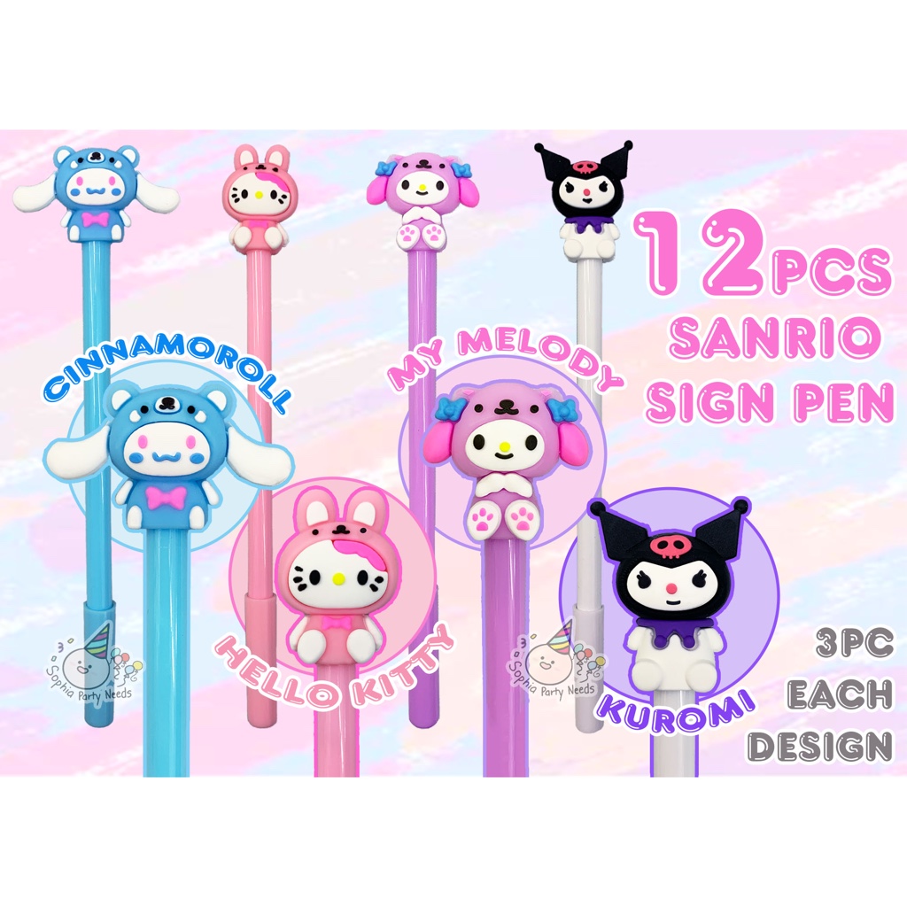 Sanrio Friends Ball Pen as Giveaway Item Sign Pen Kuromi My melody ...