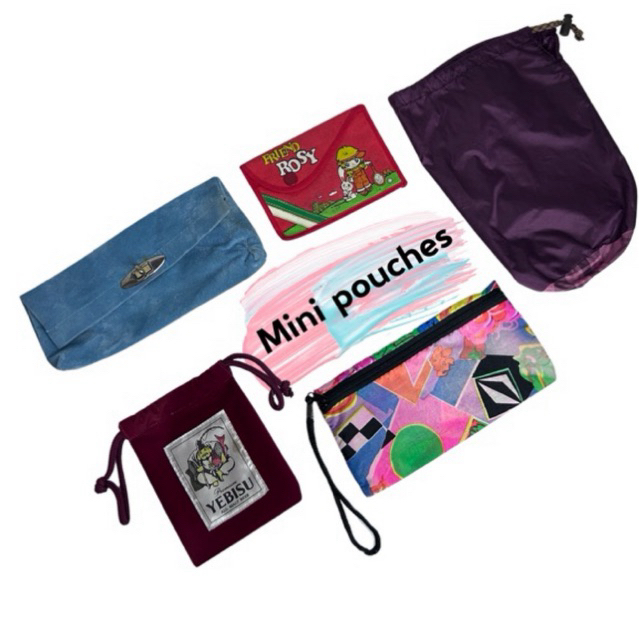 Pre-loved mini pouches and coin purse (sold separately) | Shopee ...