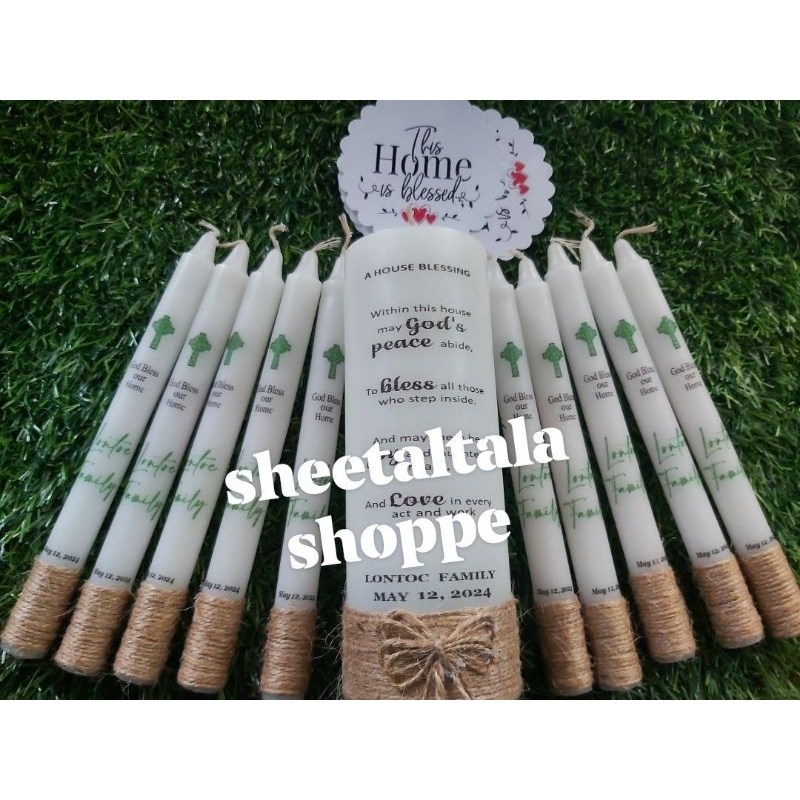 House Blessing Candle Set A | Shopee Philippines