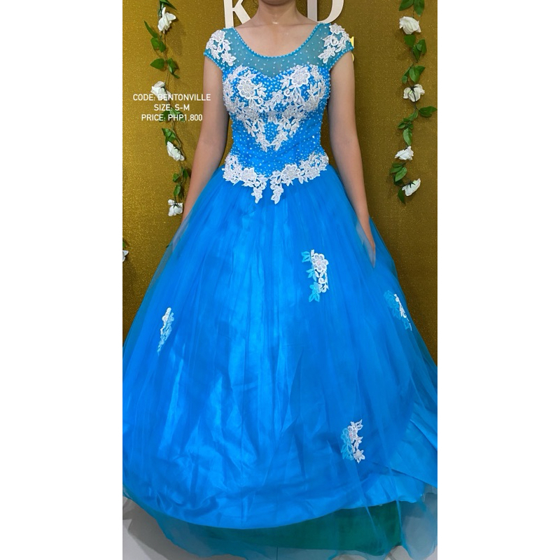 DEBUT GOWN (CODE: BENTONVILLE) | Shopee Philippines
