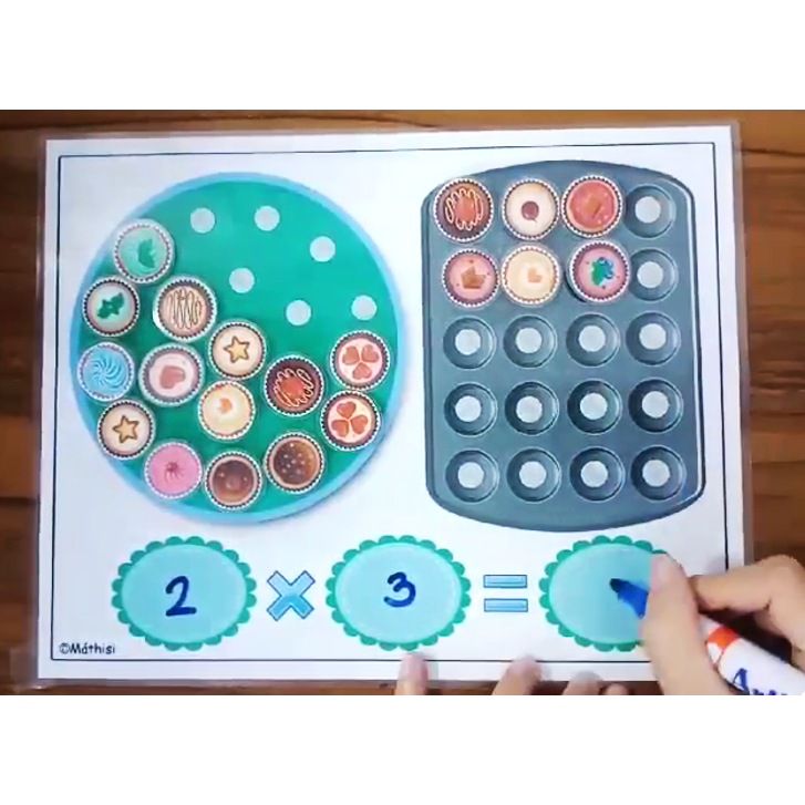 Interactive Basic Multiplication Learning Kit for Kids | Shopee Philippines