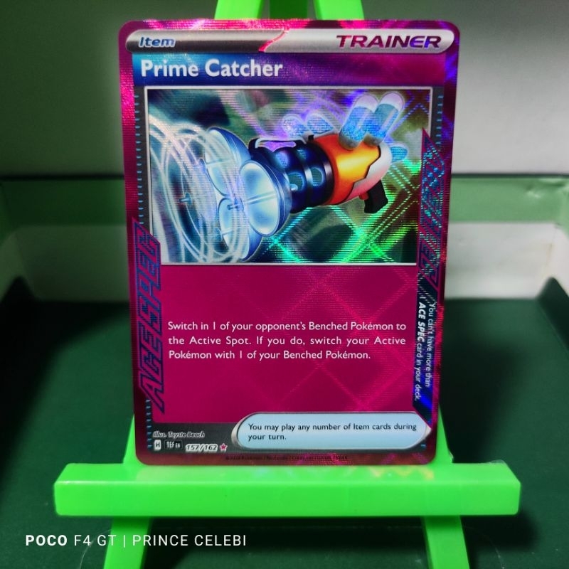 Pokemon TCG - Prime Catcher Ace Rare | Shopee Philippines