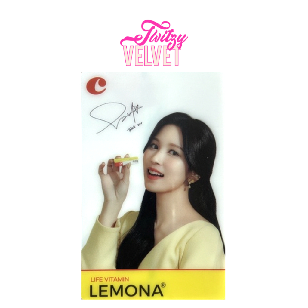 OFFICIAL Twice Lemona Version 2 and AR Photocards Mina Japan JP | Shopee Philippines