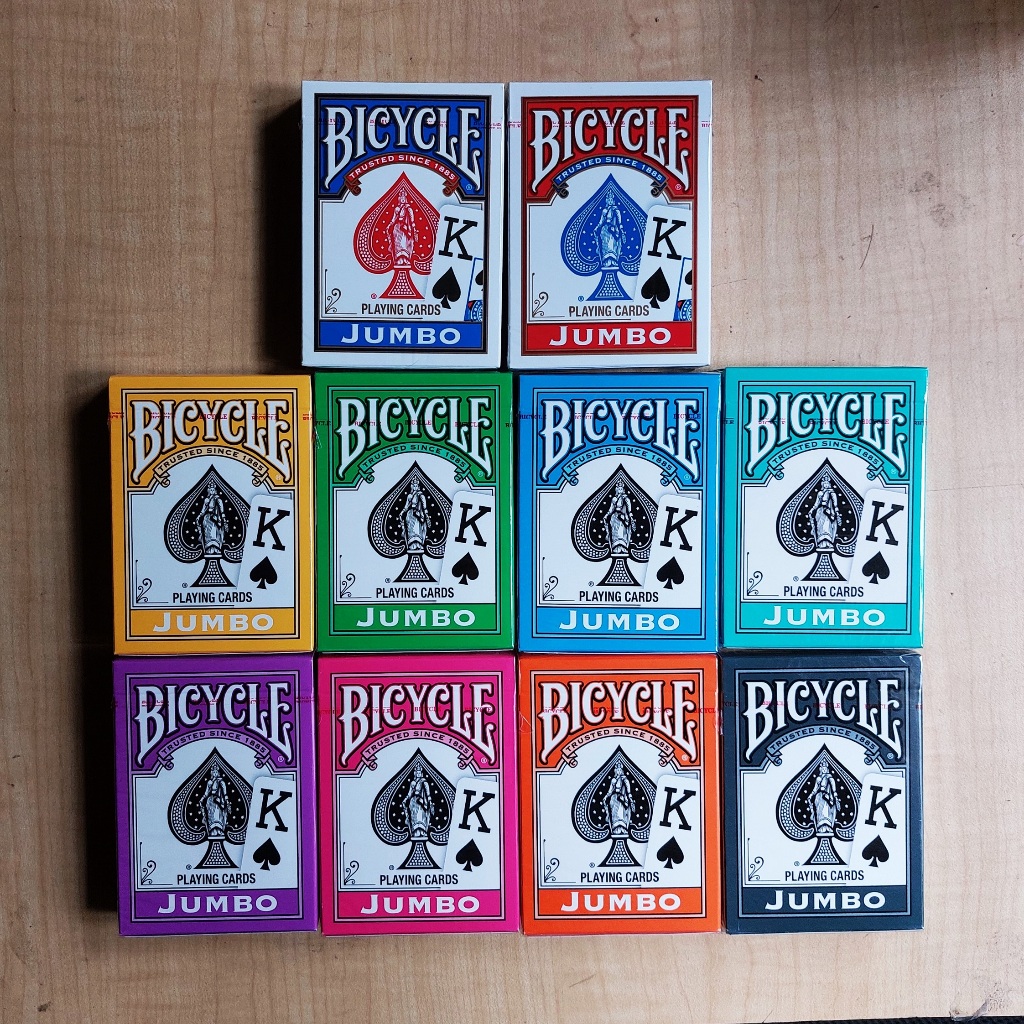 Bicycle Jumbo Index Playing Cards | Shopee Philippines