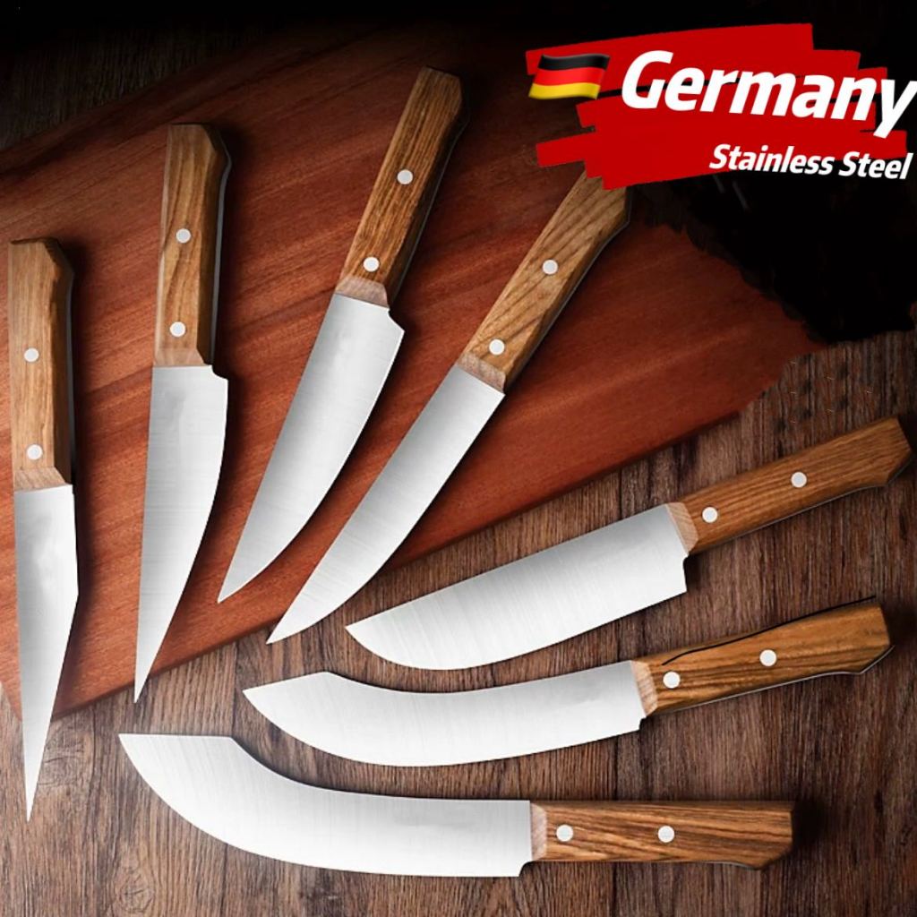 New kitchen knife set chef knife nipiin kitchen double knife cheaver ...