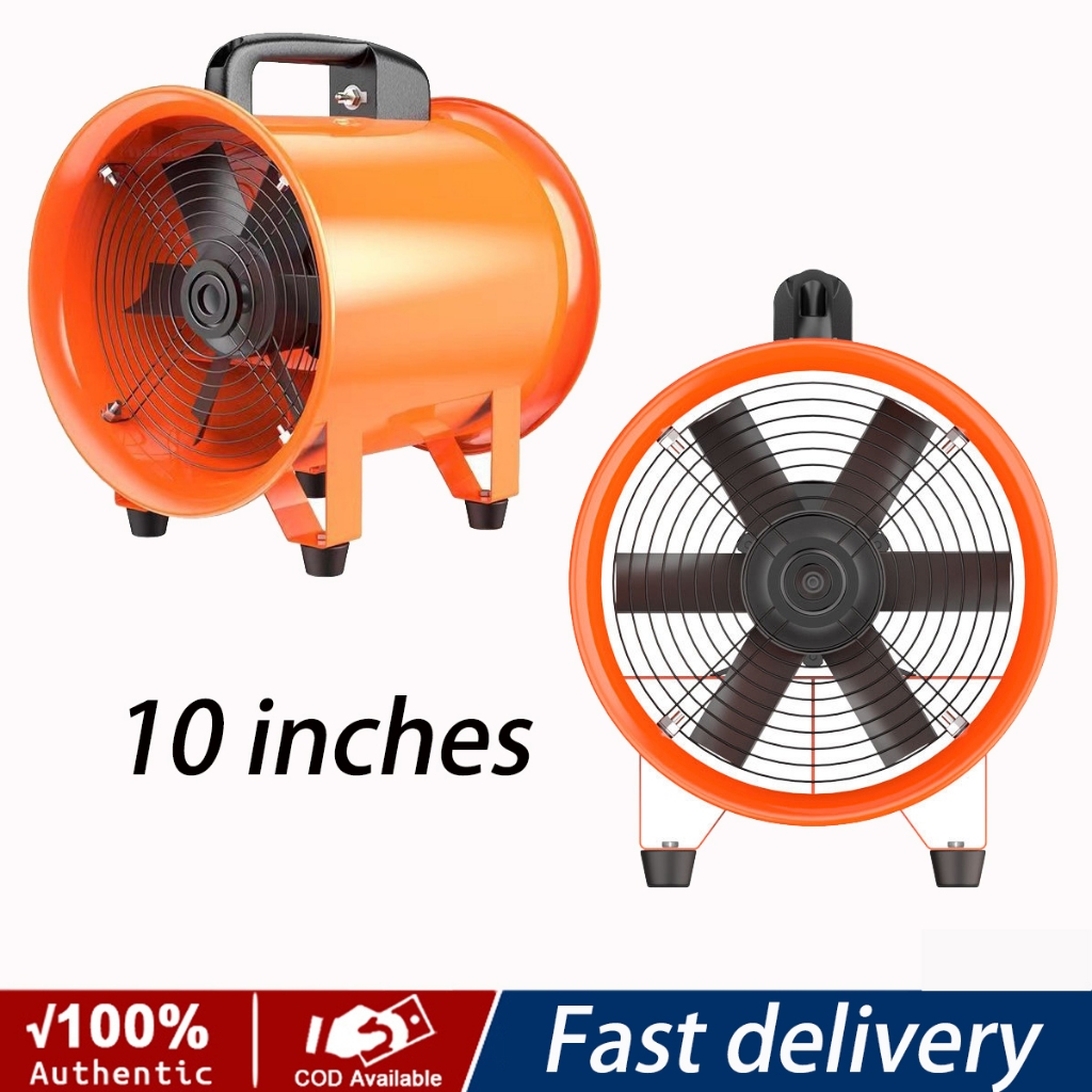 8/10/12 inch portable ventilation fan portable axial flow fan marine ventilation fan exhaust fan ...