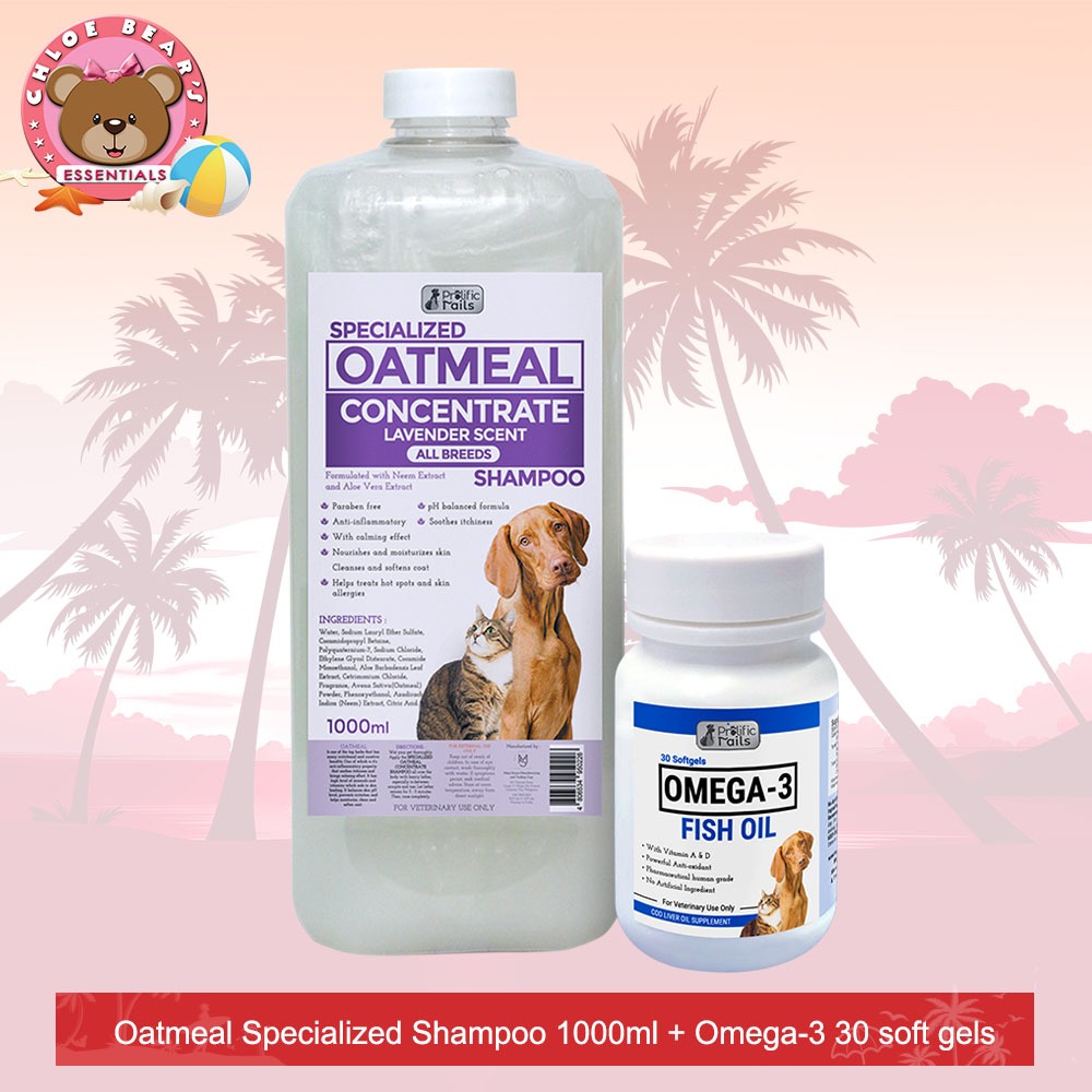 BOB Pro-lific Specialized Oatmeal Concentrate Shampoo 1000ML with FREE ...