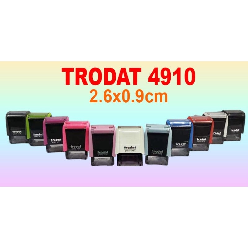trodat 4910 self-inking stamp | Shopee Philippines