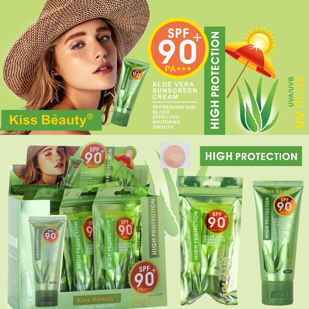 Miss Coco Kiss Beauty Sunscreen Cream spf 90+ high protection UV PLUS ...