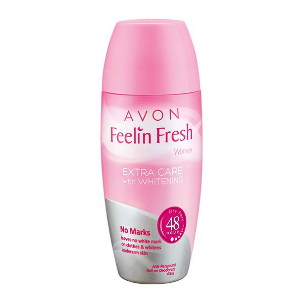 Avon Feelin Fresh NO MARKS with WHITENING for Her Anti-Perspirant Roll ...