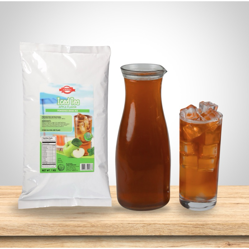 Chemag Apple Iced Tea Powdered Juice 1kg | Shopee Philippines