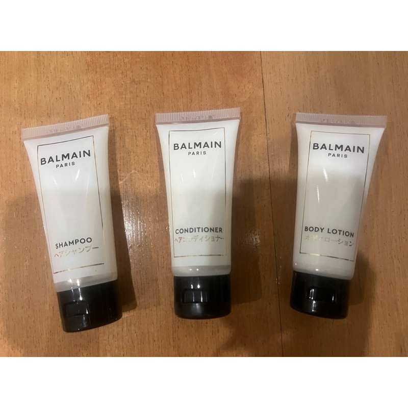 Authentic Balmain Shampoo, Conditioner and Body wash Set (Travel size ...