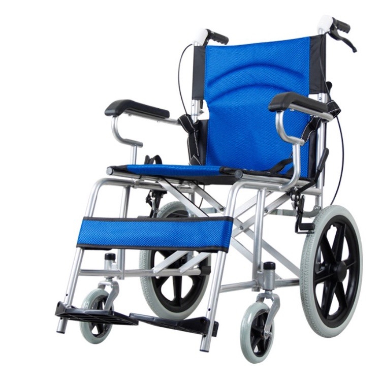 Most popular practical folding wheelchair lightweight magnesium alloy ...