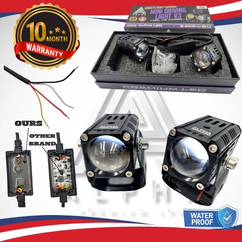ALPHA MDL square 50watts (10months warranty) | Shopee Philippines