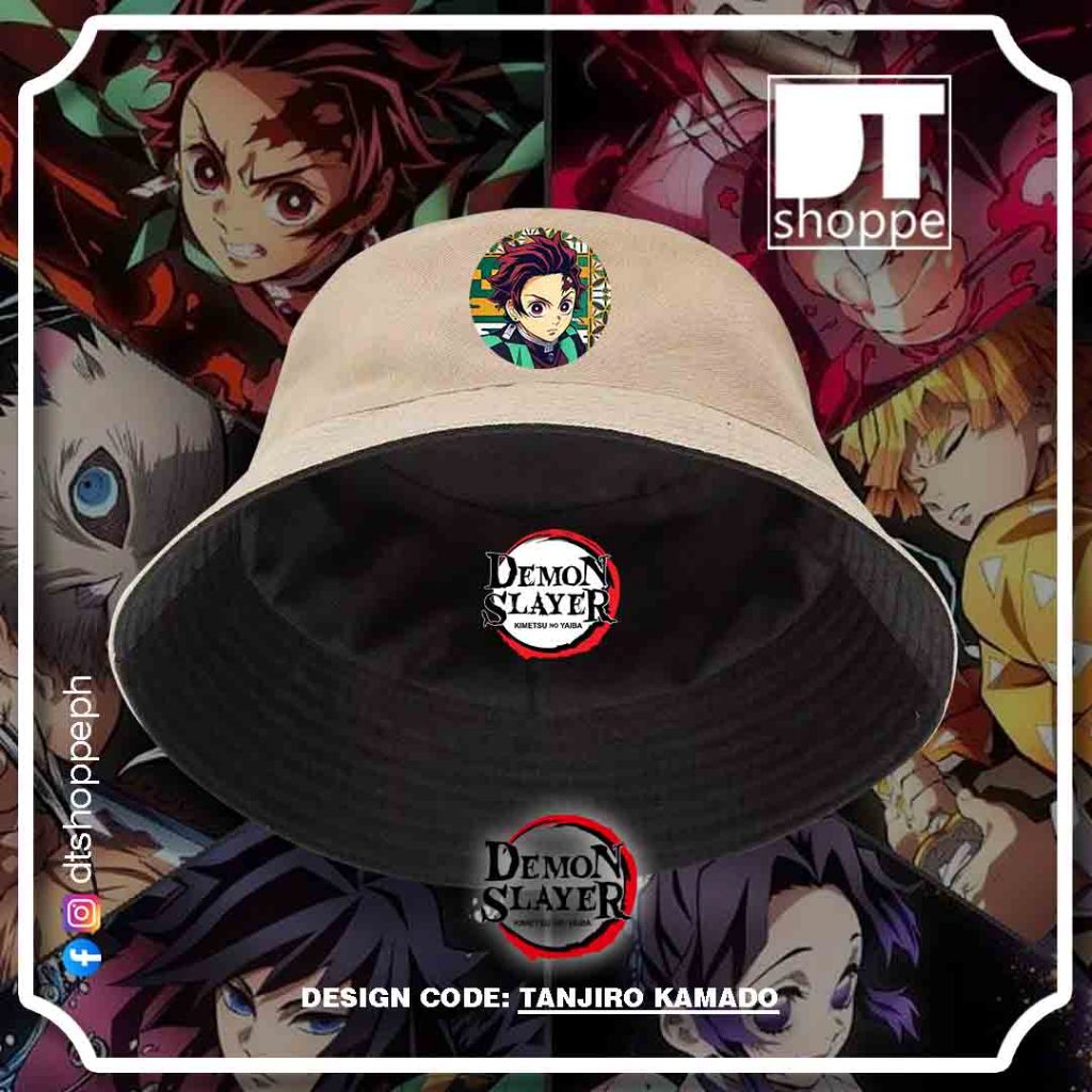 Reversible Bucket Hat (Demon Slayer) Colored Edition - Demon Slayer ...