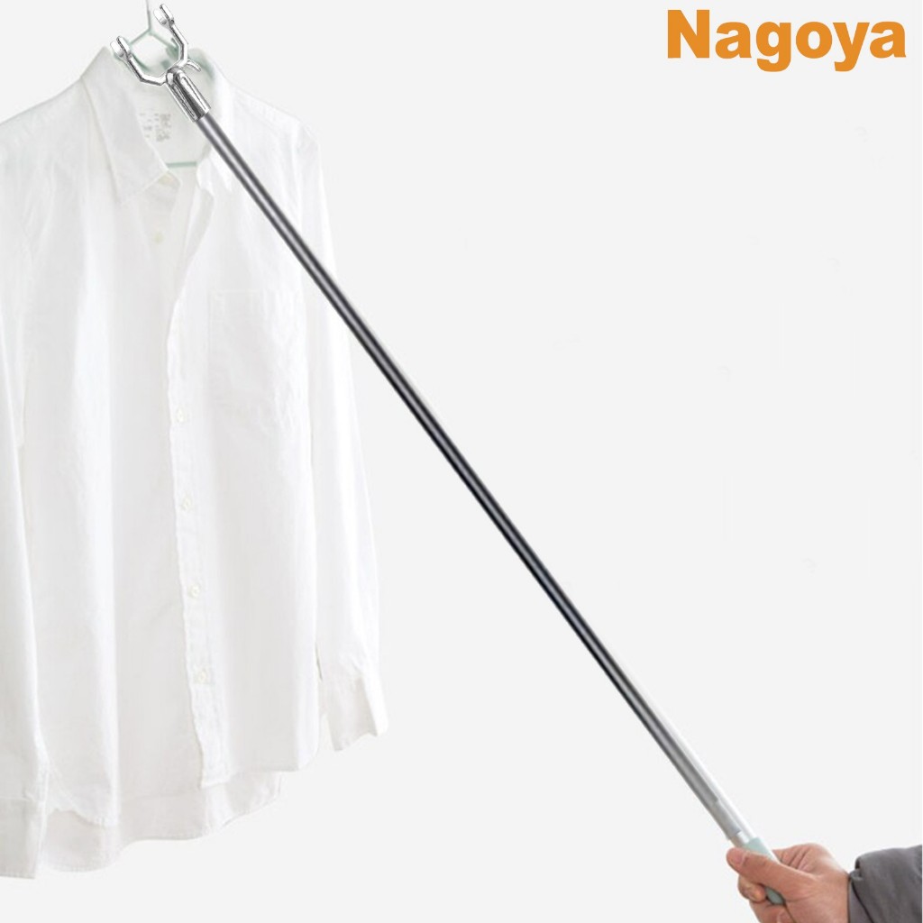 NAGOYA Japan New Stainless Steel Clothes Fork Hanger Clothing Pole ...
