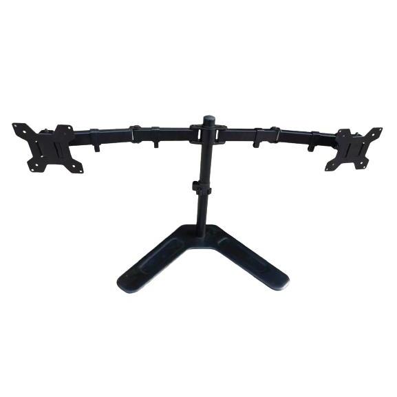 Dual Monitor Desk Mount Stand (w/ Stand ) | Shopee Philippines