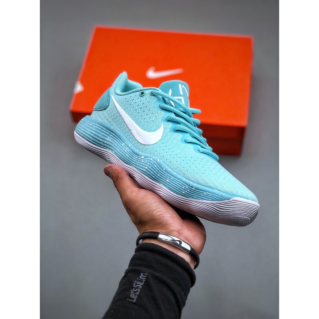 NIKE Hyperdunk HD2017 Basketball shoes for men Fluorescent blue | Shopee Philippines