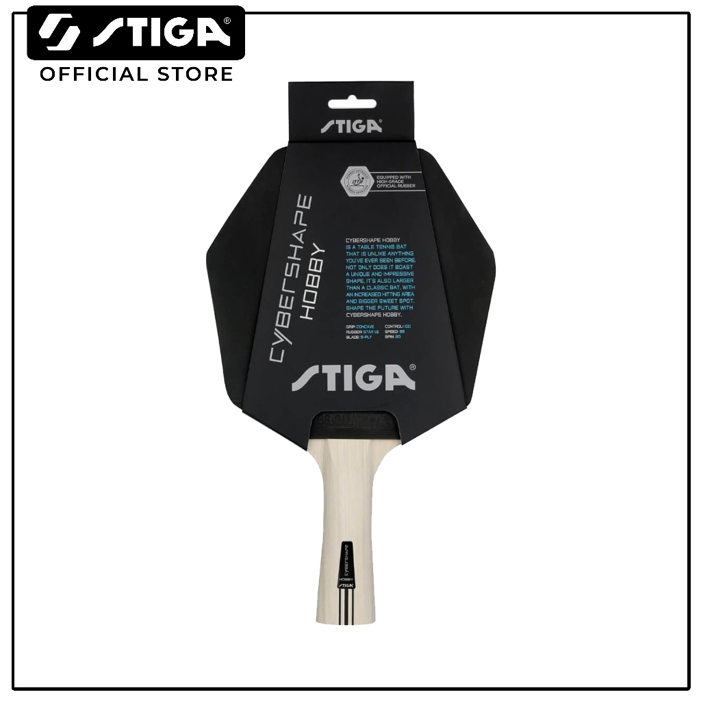 Stiga Cybershape Table Tennis Paddle Hobby Bat | Shopee Philippines