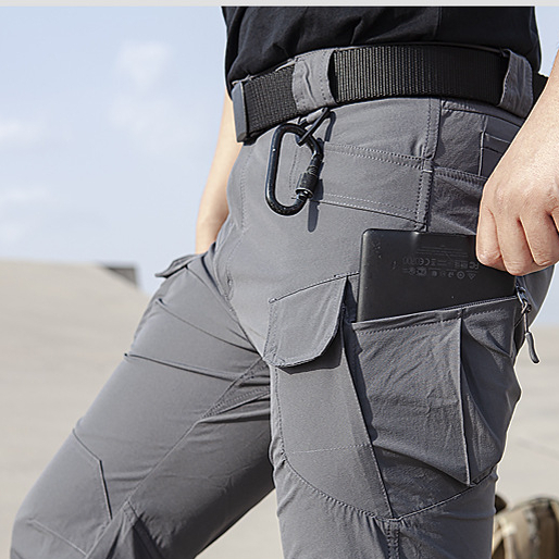 Quick-drying Pants Men's Overalls IX7 Waterproof Pants Multi-Pocket ...